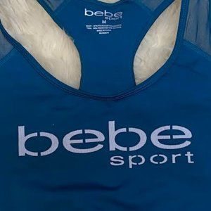 bebe | Tops | Nwt 49 Bebe Sport Women M Interlock Laser Cut Logo Sports ...
